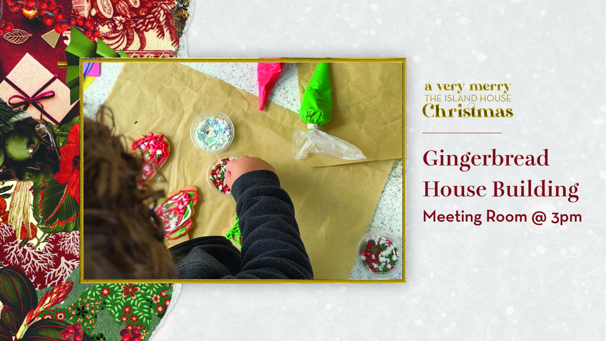 Gingerbread House Building